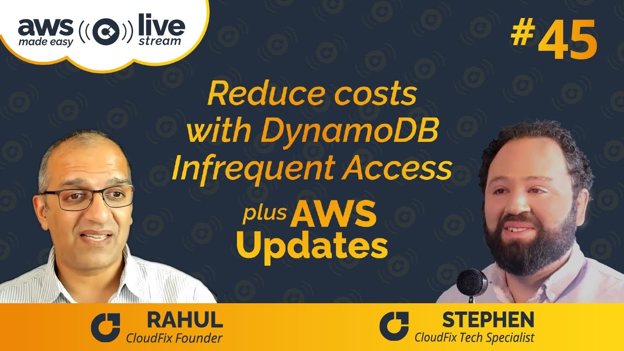 Reduce costs with DynamoDB Infrequent Access | CloudFix