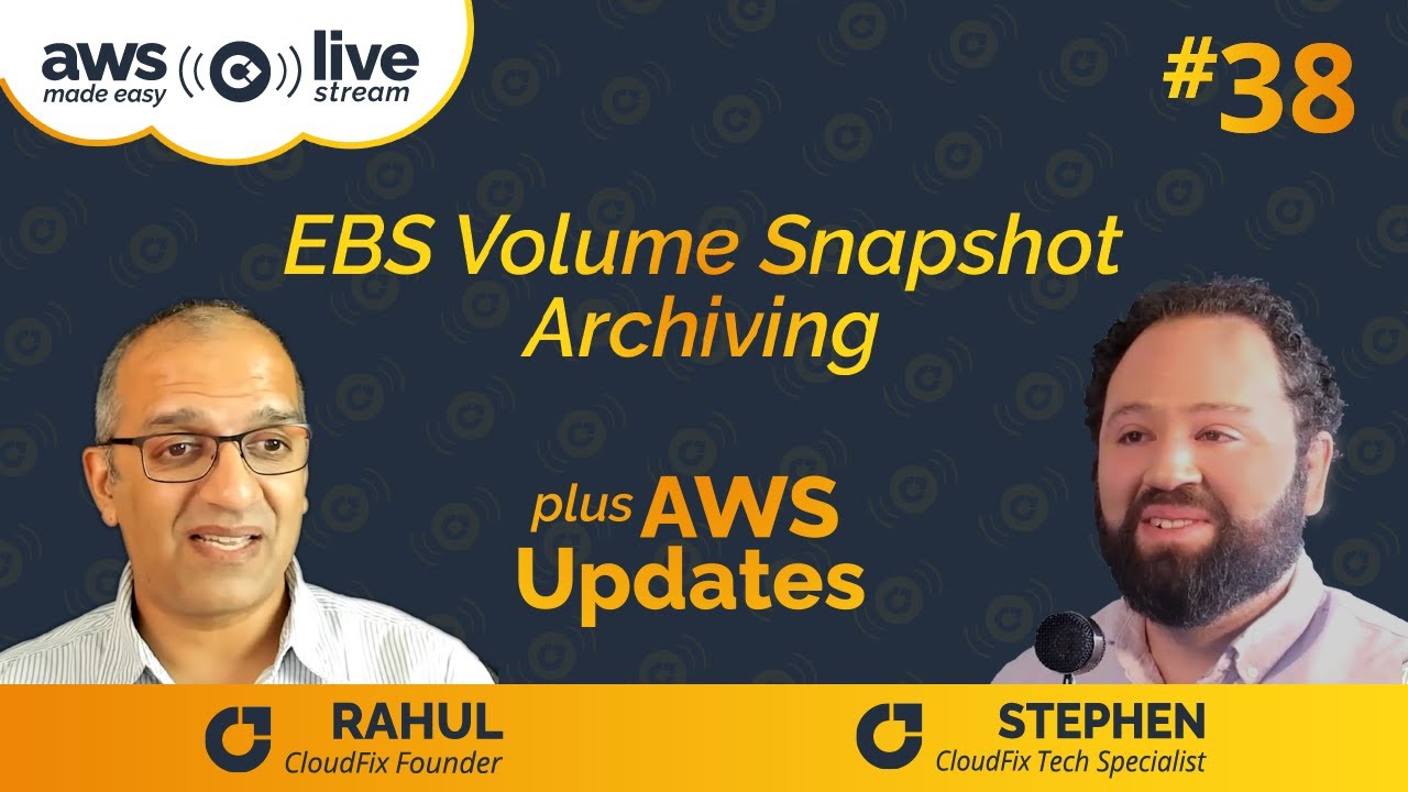 EBS Volume Snapshot Archiving | CloudFix
